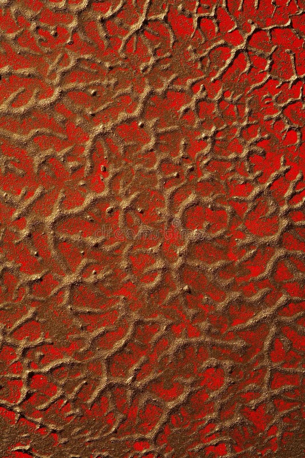 Copper and Red Paint Texture Stock Image - Image of crystallized ...