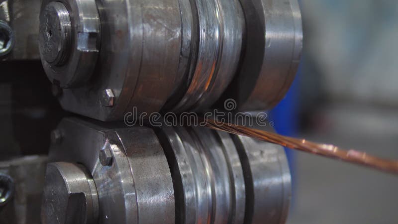 The Manufacturing Process of Electrical Cable Made from Copper Wire ...