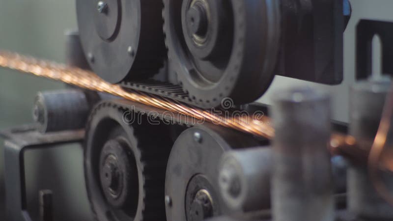 The Manufacturing Process of Electrical Cable Made from Copper Wire ...