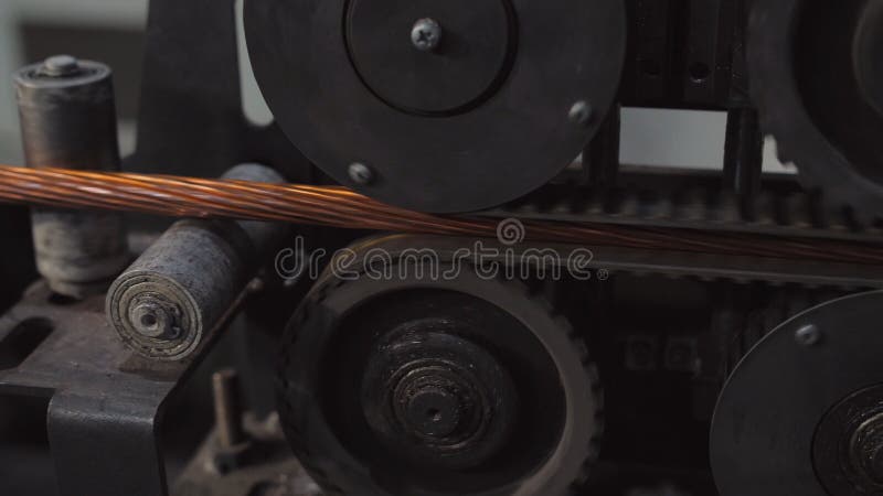 The Manufacturing Process of Electrical Cable Made from Copper Wire ...