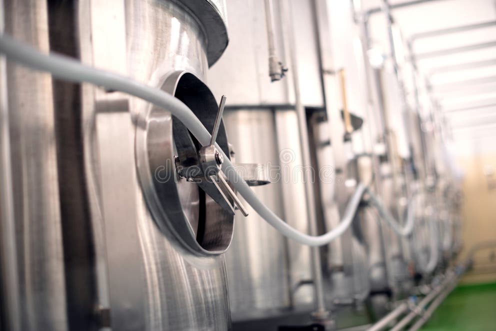 Copper Stills in Distillary Stock Image - Image of metal, industrial ...