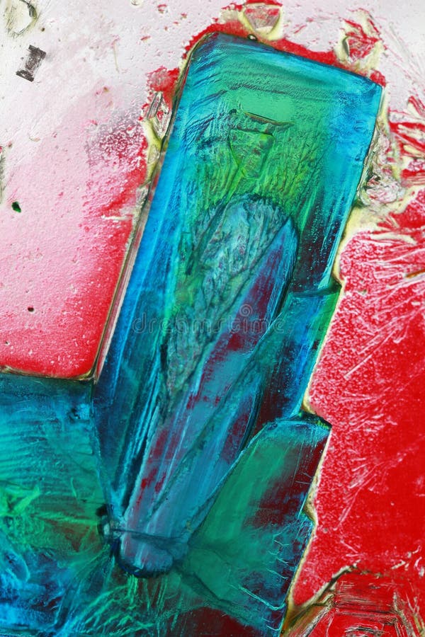 Copper Sulphate Crystals stock photo. Image of colors - 7517316