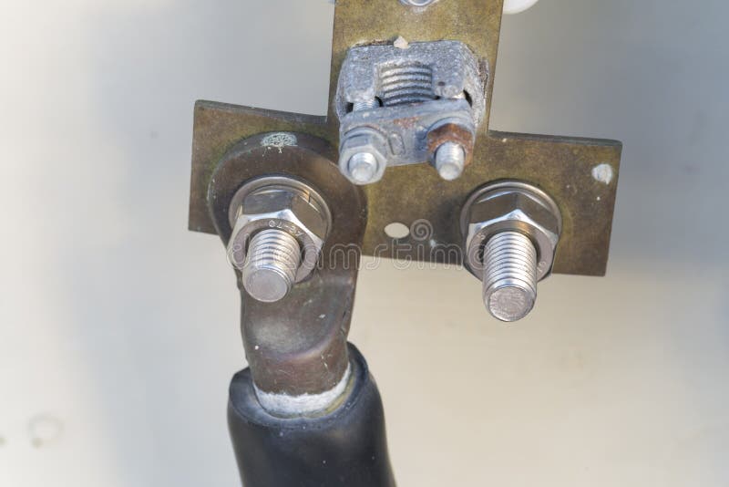 Copper terminal stock image. Image of junction, connection - 52816719