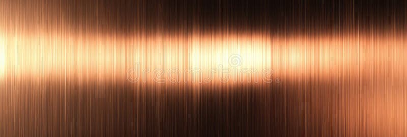 Copper Texture with Vertical Polished Lines for Industrial Background ...