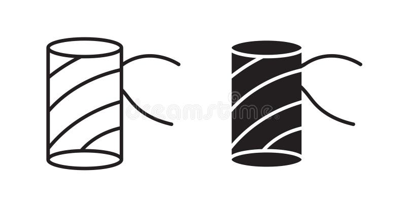 Copper Thin Line Vector Icon Set Stock Vector - Illustration of outline ...