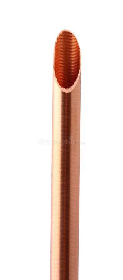 Copper Tube stock photo. Image of cliping, conditioner - 18026026