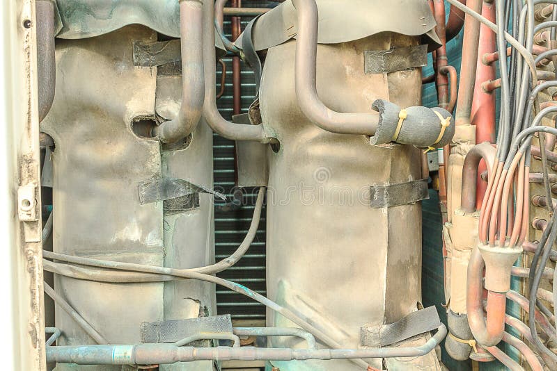 Copper Tubes Air Conditioner Stock Photos - Free & Royalty-Free Stock ...
