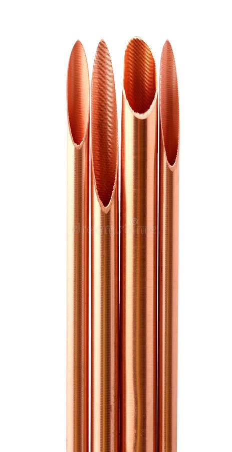 Copper Tube stock photo. Image of cliping, conditioner - 18026026