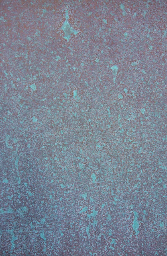 Copper Turquoise Rust Patina Stock Image - Image of corrosion, proofing ...