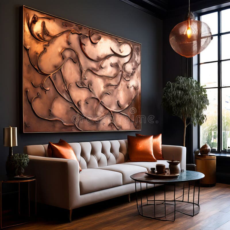 Copper Wall Art Decorative Artworks Crafted from Copper with Eb Stock ...