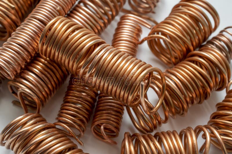 143 Coiled Copper Wire Stock Photos - Free & Royalty-Free Stock Photos ...