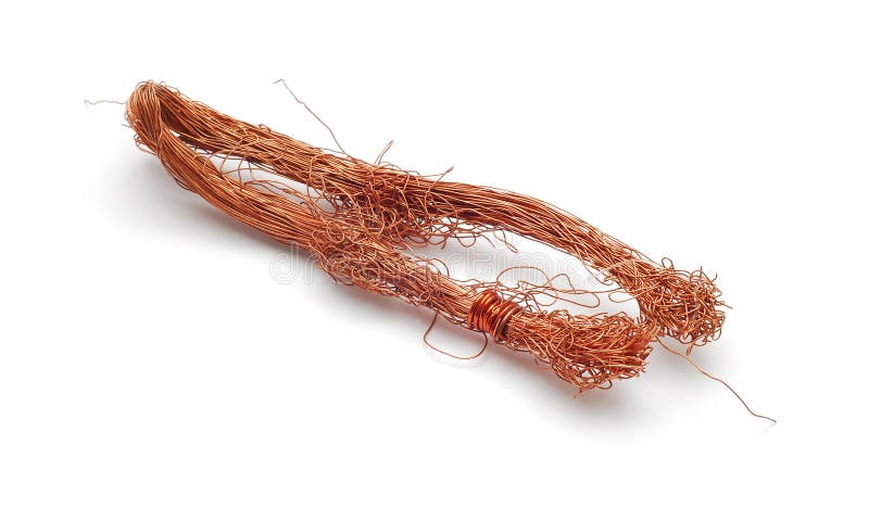 Copper wire stock photo. Image of thin, conductor, industry - 18496514
