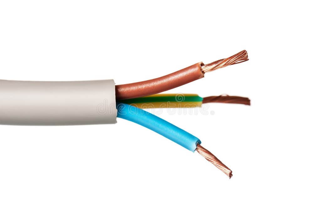 Copper wire stock photo. Image of close, electricity - 23665968