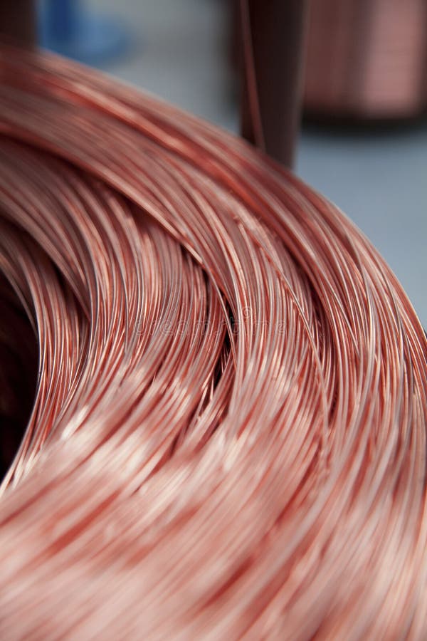 Copper stock image. Image of spool, tools, precious, environes - 19094565