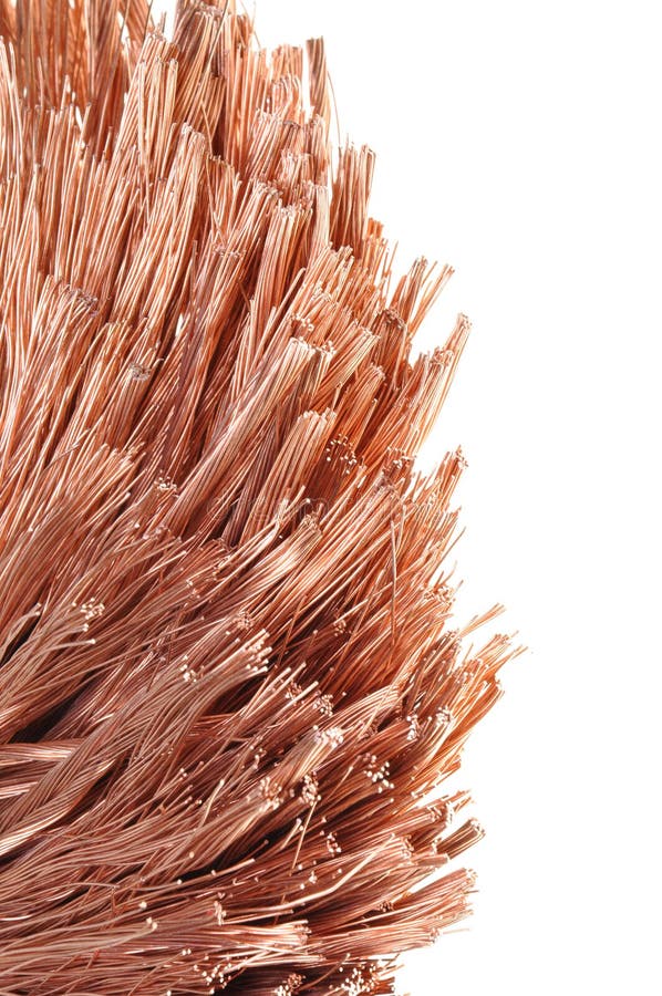 Copper wire stock photo. Image of abstract, energy, industry - 29035342