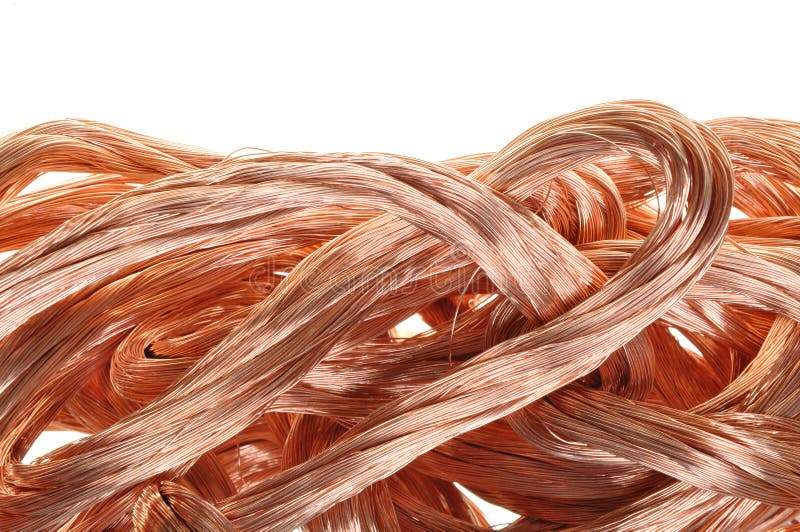 Copper Core Samples stock photo. Image of britannia, copper - 6737206