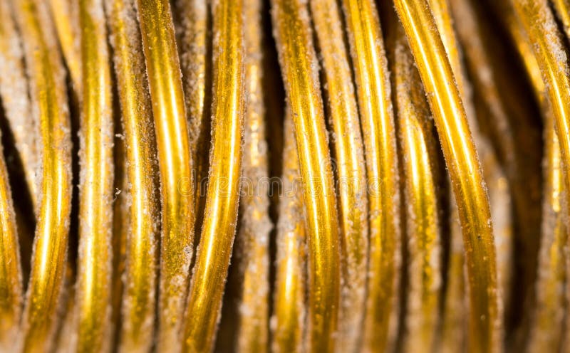 Copper Wire As a Background Stock Image - Image of roll, cable: 112103635