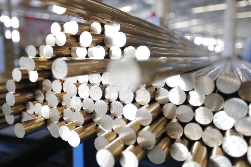 Copper Wire, Copper Tube, Copper Industrial Cutting Surface Stock Image ...