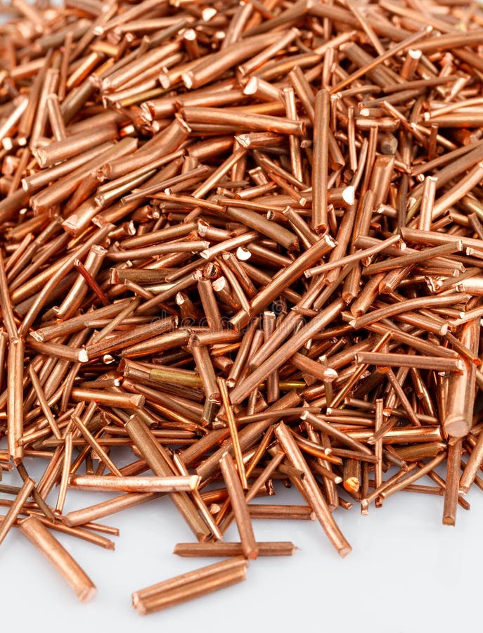 Copper wire stock image. Image of scrap, industrial, heap - 38897041