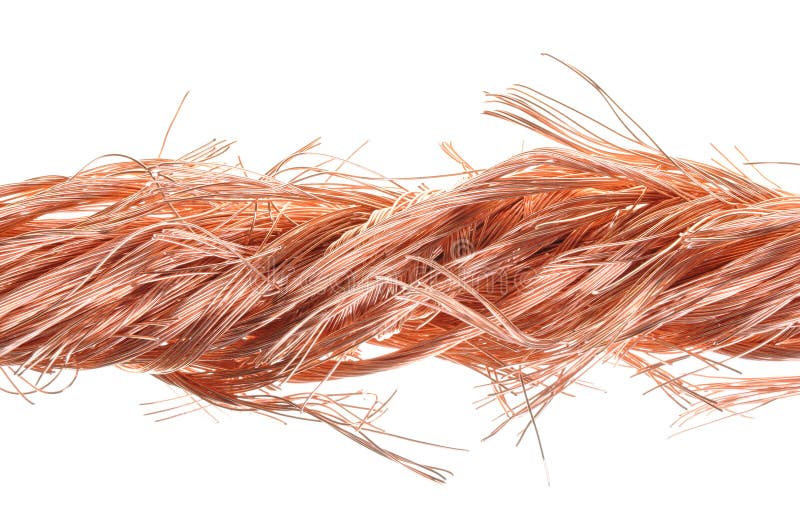 Copper wire stock image. Image of cool, economy, electric - 31810825