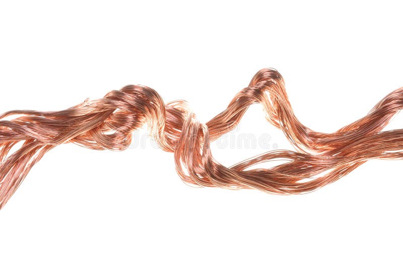 Copper wire stock image. Image of computer, economy, abstract - 33566815