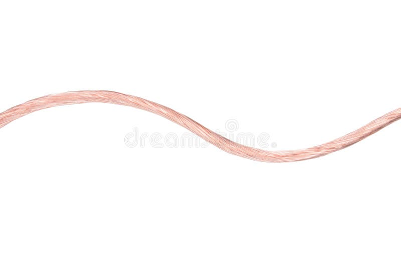 Copper wire line stock photo. Image of abstract, design - 54693044