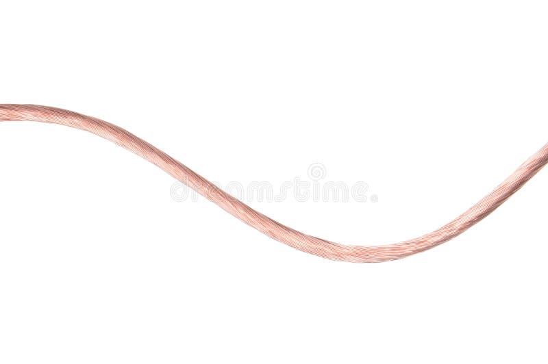Copper wire line stock image. Image of industrial, abstract - 54870821