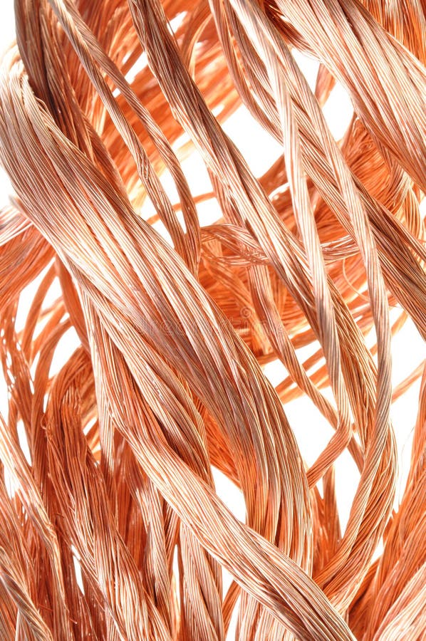 Copper wire stock image. Image of isolated, concept, electrical - 31174749
