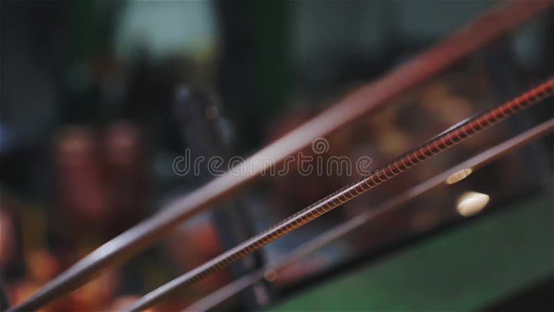 Wire Production, Cable Manufacturing Process in a Modern Factory ...