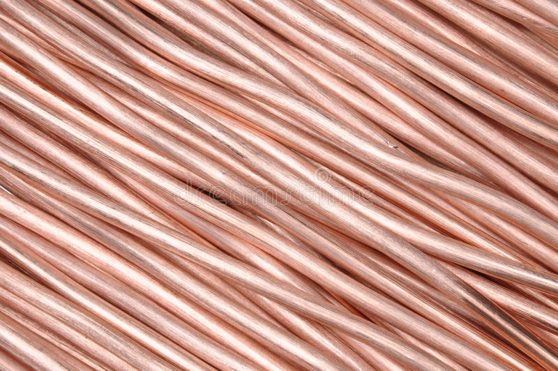 Copper wire stock image. Image of material, electrical - 60138213