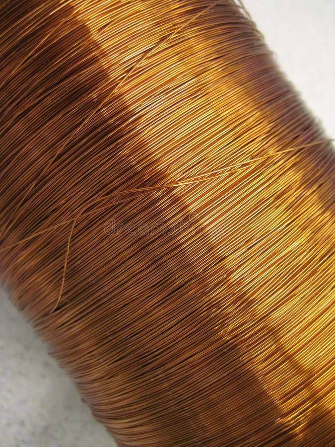 Copper wire stock image. Image of construction, fiber - 30699207
