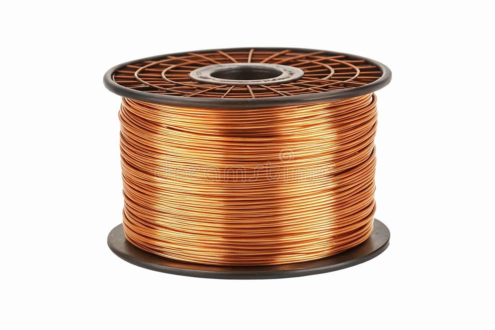 Copper Wire Spool for Electrical Projects Crafting and DIY Applications ...