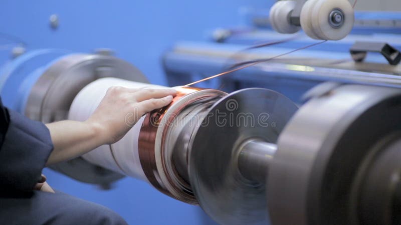 Copper Wire Wound, Wrap Copper Coil, Making Electrical Coil of a ...