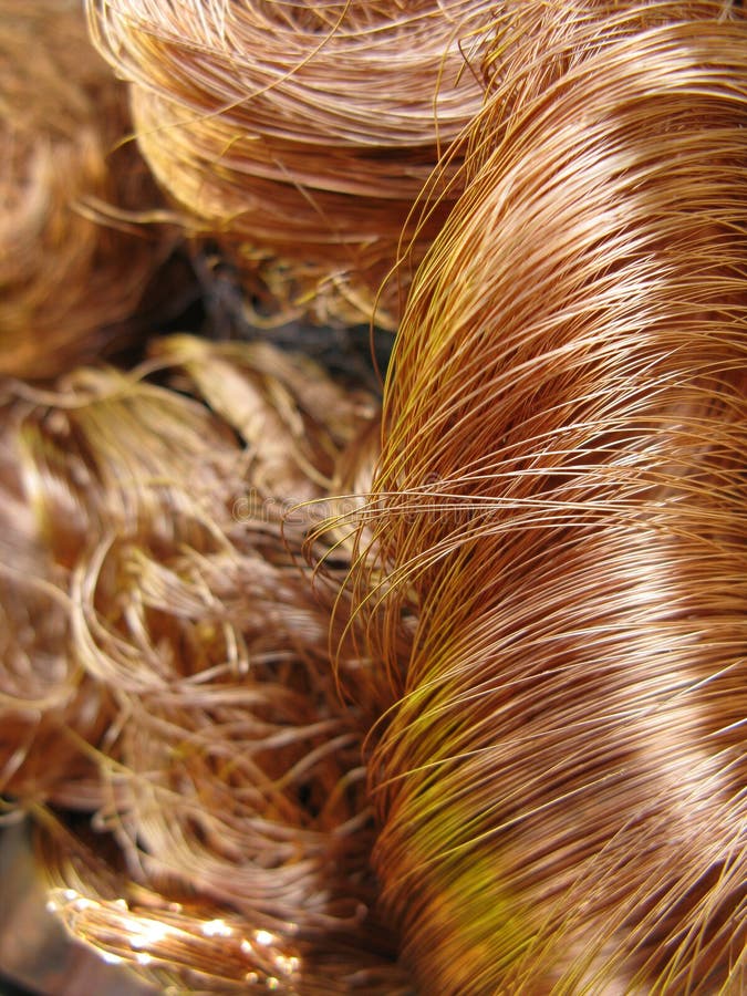 Copper wires stock image. Image of electronics, chaos - 17872759