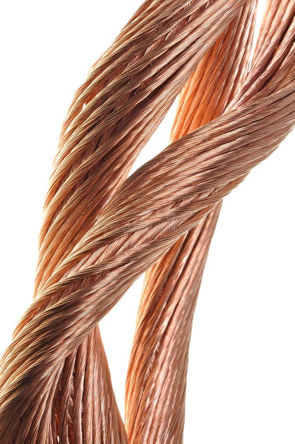 Copper wires stock image. Image of flow, energy, computer - 28483509