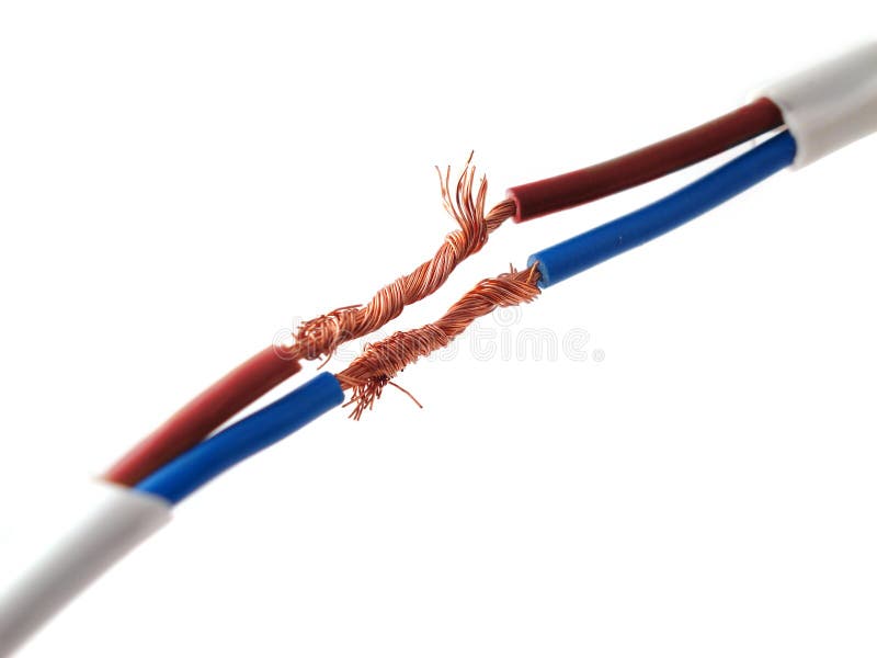 Copper wires connection stock photo. Image of wires, bright - 13388370