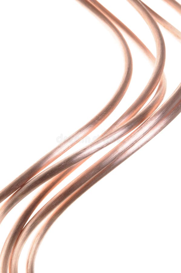 Copper wires stock image. Image of color, construction - 60138261