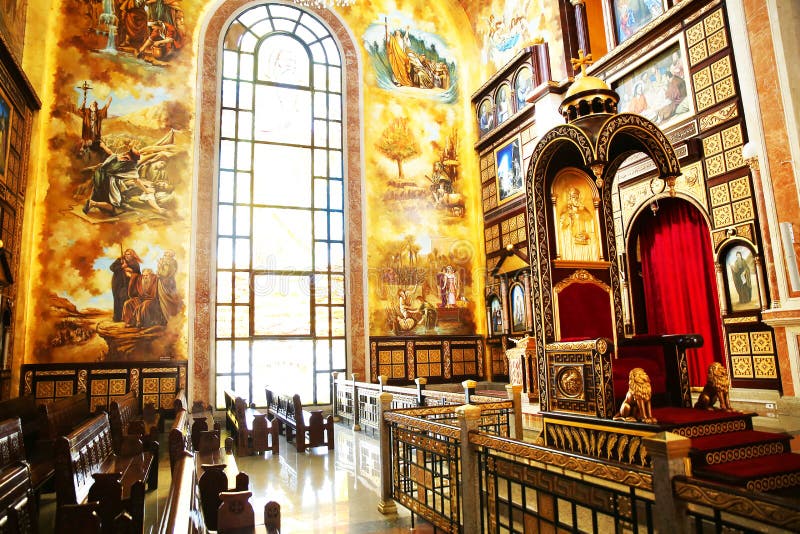 Coptic Orthodox Monastery editorial stock photo. Image of excursion ...