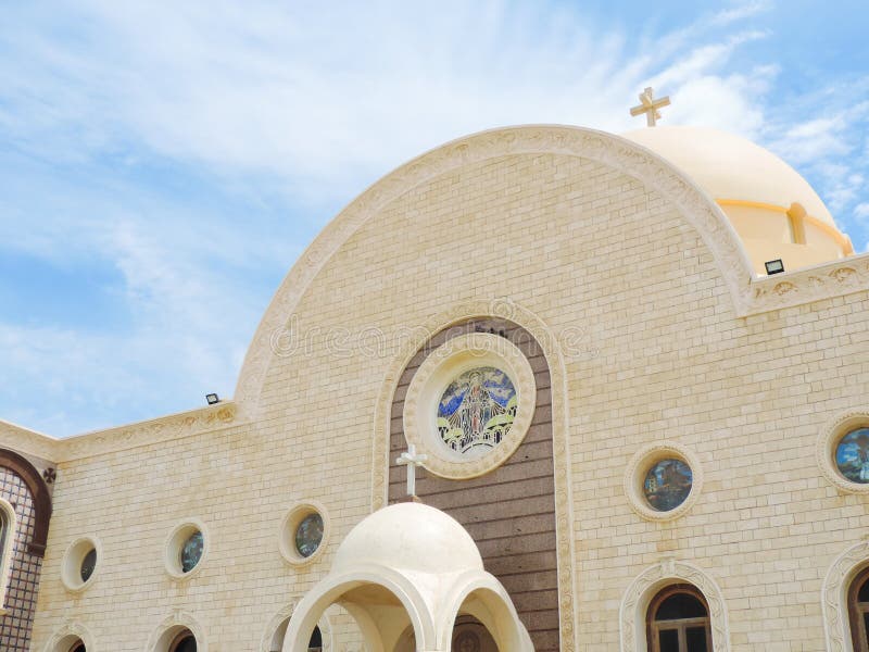 Coptic Orthodox Monastery stock image. Image of moses - 99128047