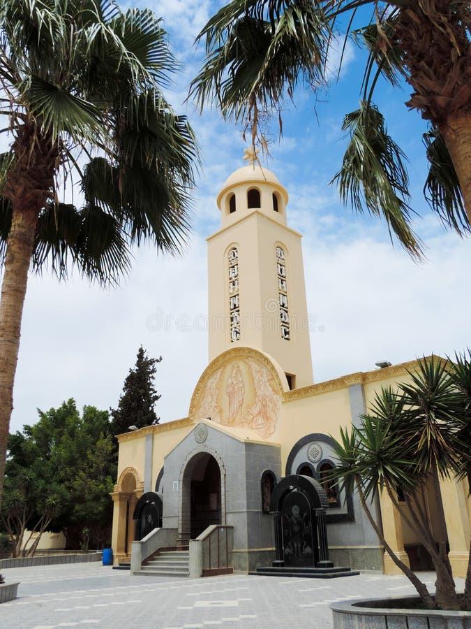 Coptic Orthodox Monastery stock image. Image of africa - 99127157