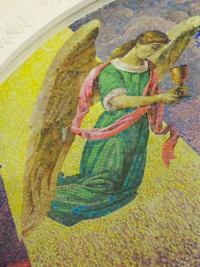 Inside coptic church editorial photography. Image of brick - 99123622