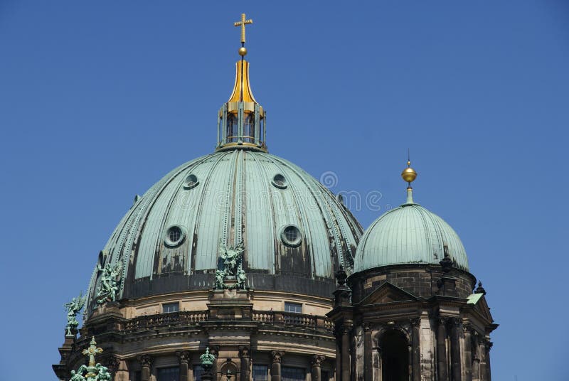 Copula of church in Berlin stock image. Image of building - 10592015