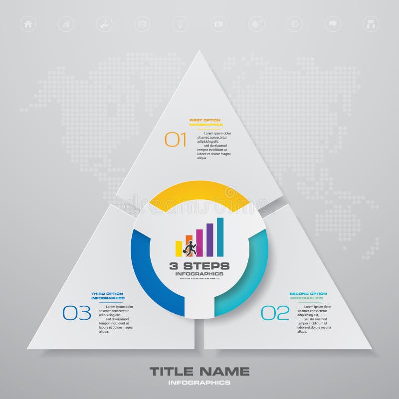 5 Steps Simple&editable Process Chart Infographics Element. Stock Vector - Illustration of info ...