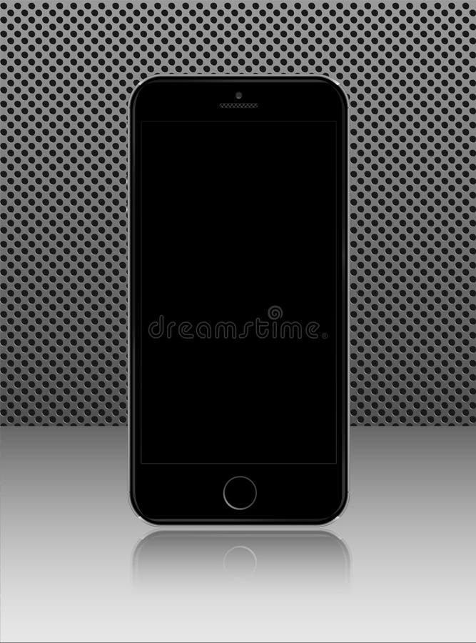 Copy the Black Smartphone into the Apple Iphone 6 Design with a Blank ...