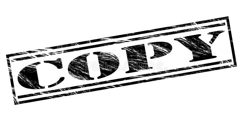 Copy black stamp stock illustration. Illustration of banner - 97568168