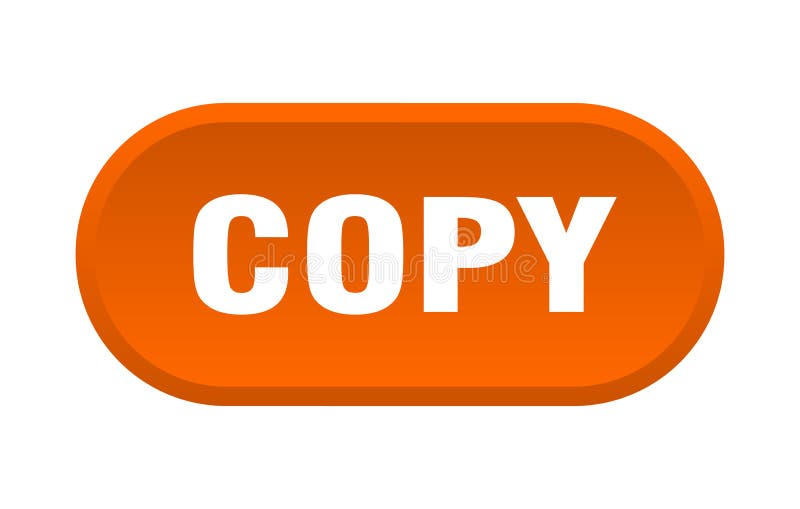 Copy button stock vector. Illustration of template, sticker - 158484936