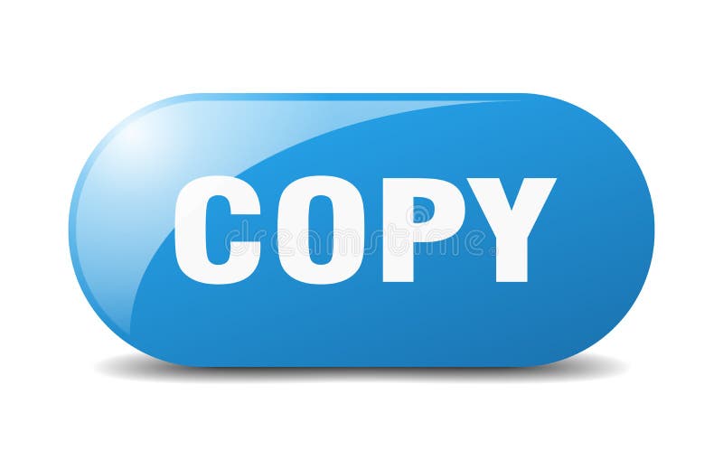 Copy Button. Copy Sign. Key. Push Button Stock Vector - Illustration of ...