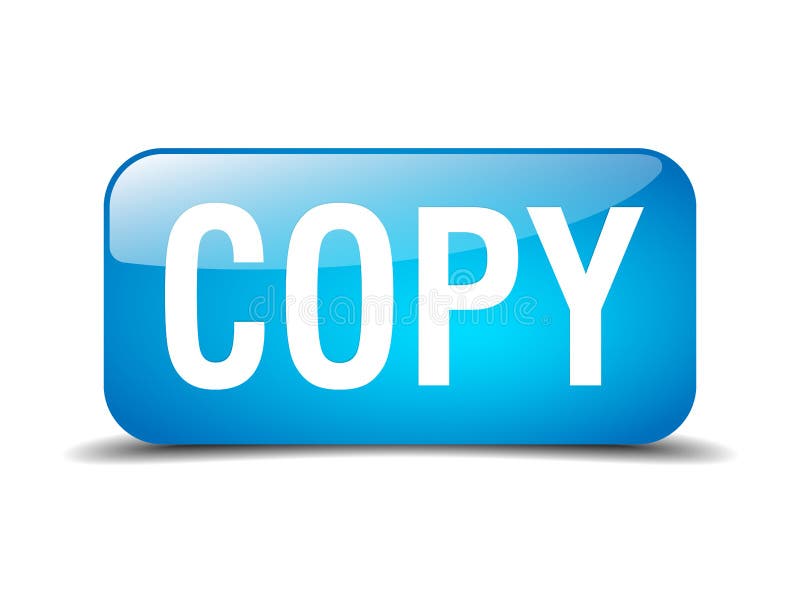 Copy button stock vector. Illustration of copy, glass - 119901202