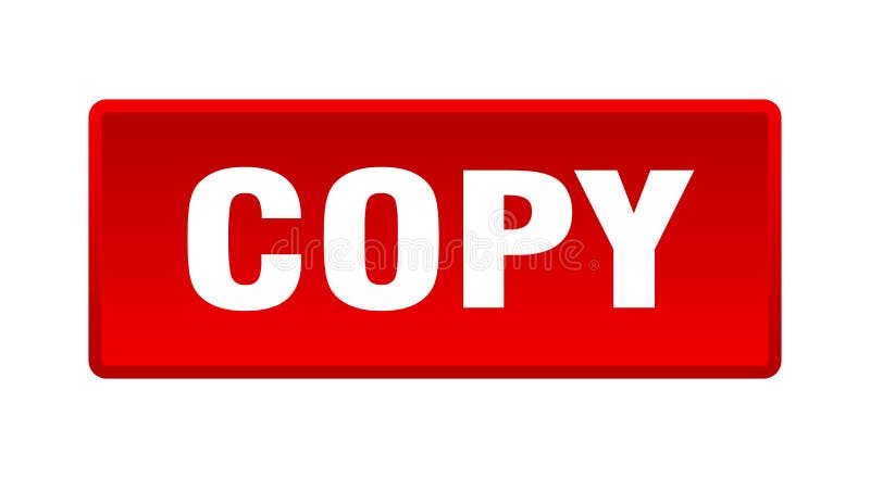 Copy Button. Copy Sign. Key. Push Button Stock Vector - Illustration of ...