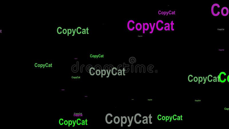 Copycat Text Stock Illustrations – 106 Copycat Text Stock Illustrations ...